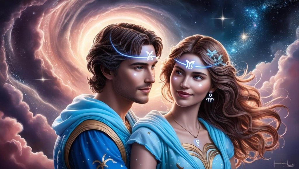 Gemini Man and Gemini Woman - Love Compatibility Calculator